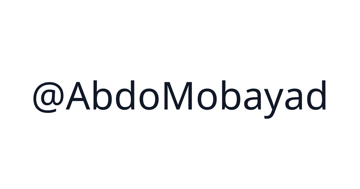 Abdo El-Mobayad (@AbdoMobayad) - 3 startups · $11,938 revenue | TrustMRR