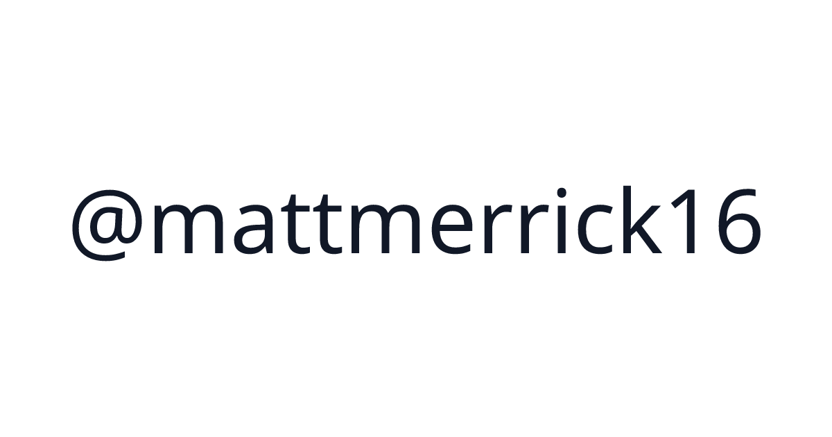 Matt (@mattmerrick16) - 7 startups · $30,213 revenue | TrustMRR