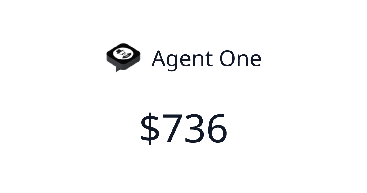 Agent One - $40 last 30 days | TrustMRR
