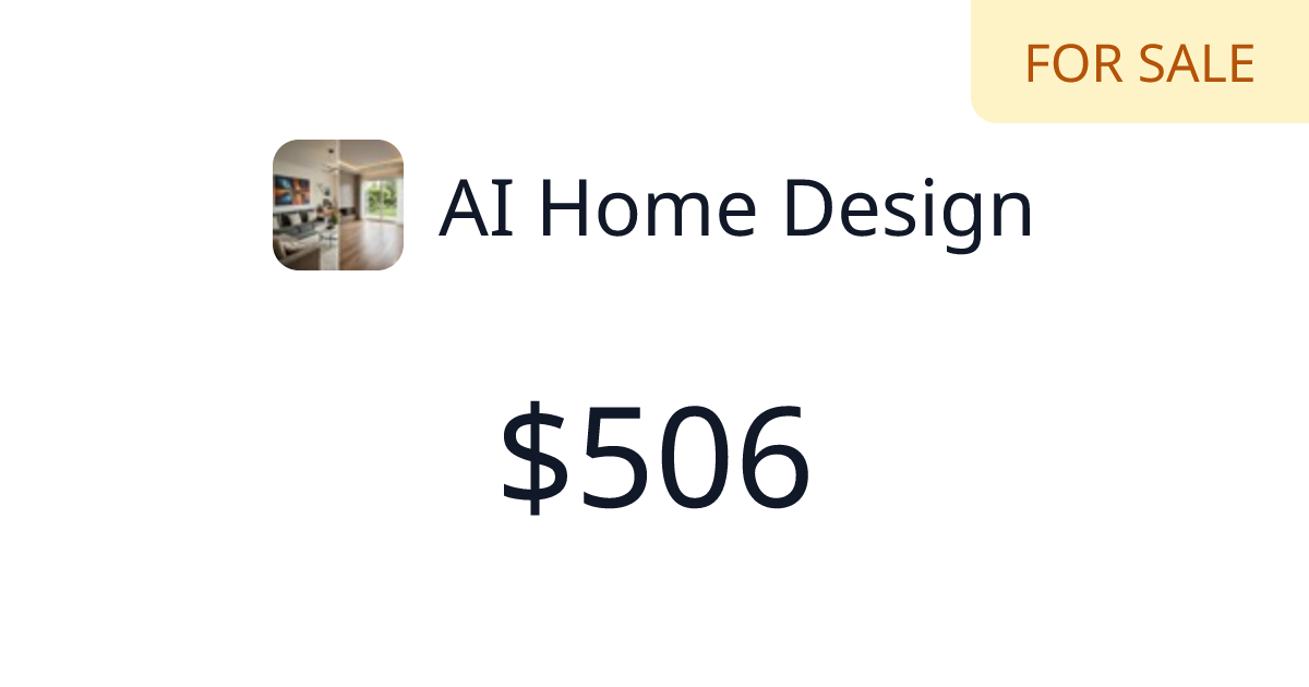 AI Home Design - $37 last 30 days | TrustMRR