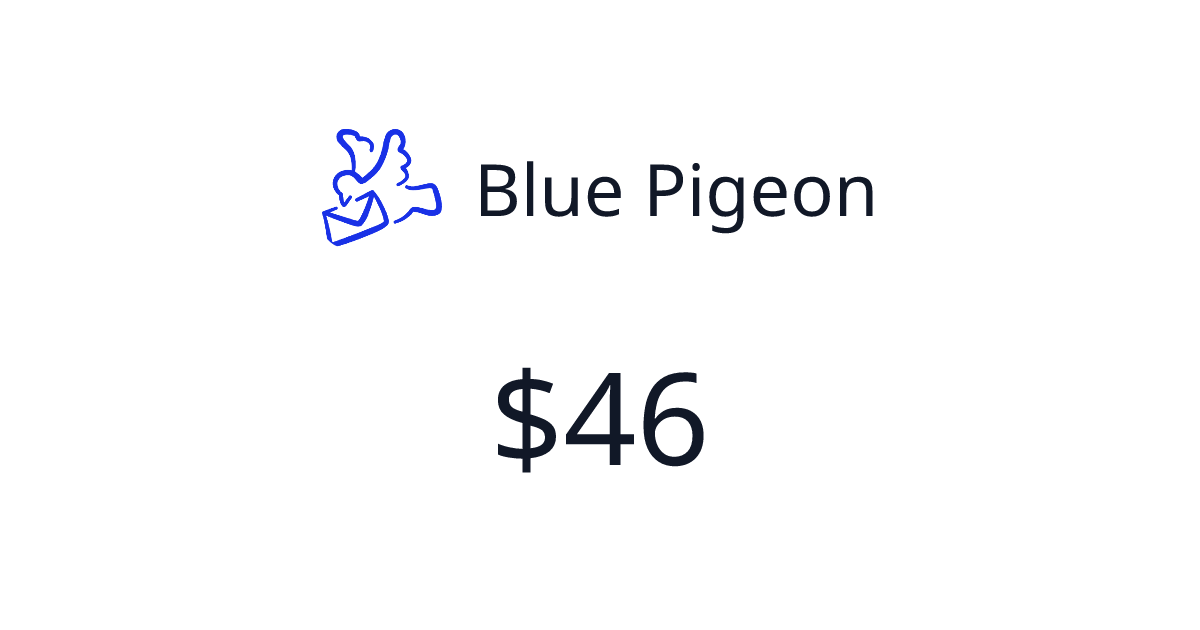 Blue Pigeon - Verified revenue | TrustMRR