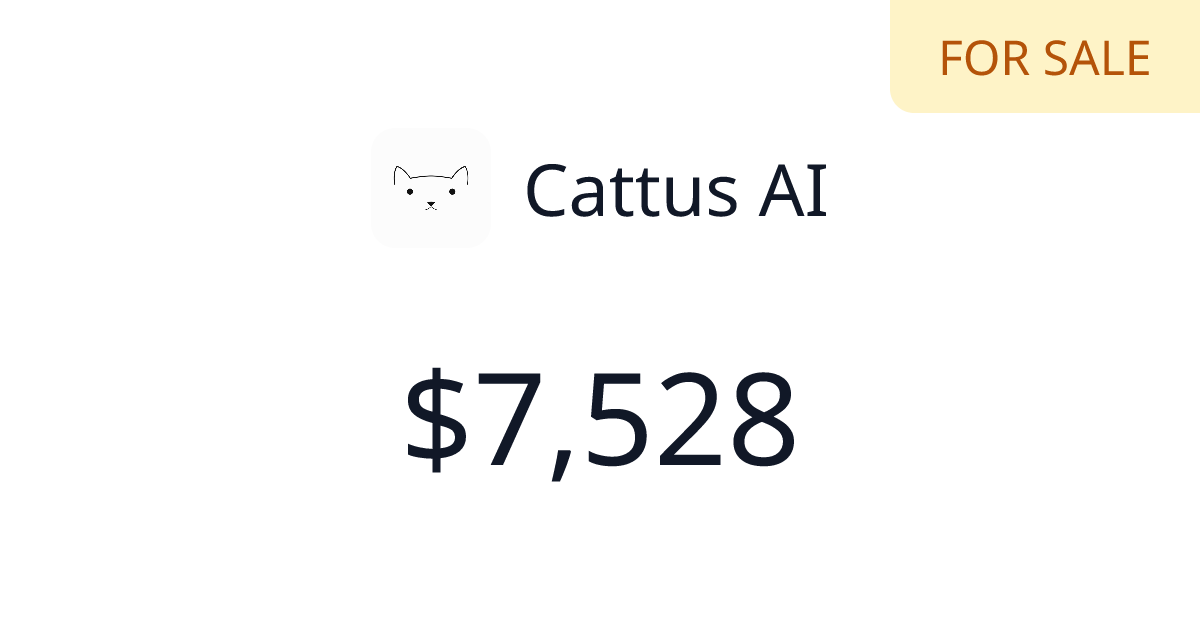 Cattus AI - $702 last 30 days | TrustMRR