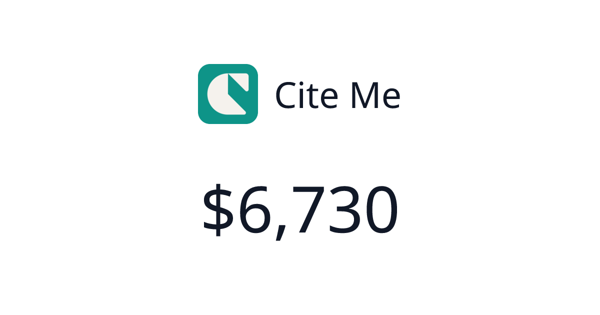 Cite Me - $259 last 30 days | TrustMRR