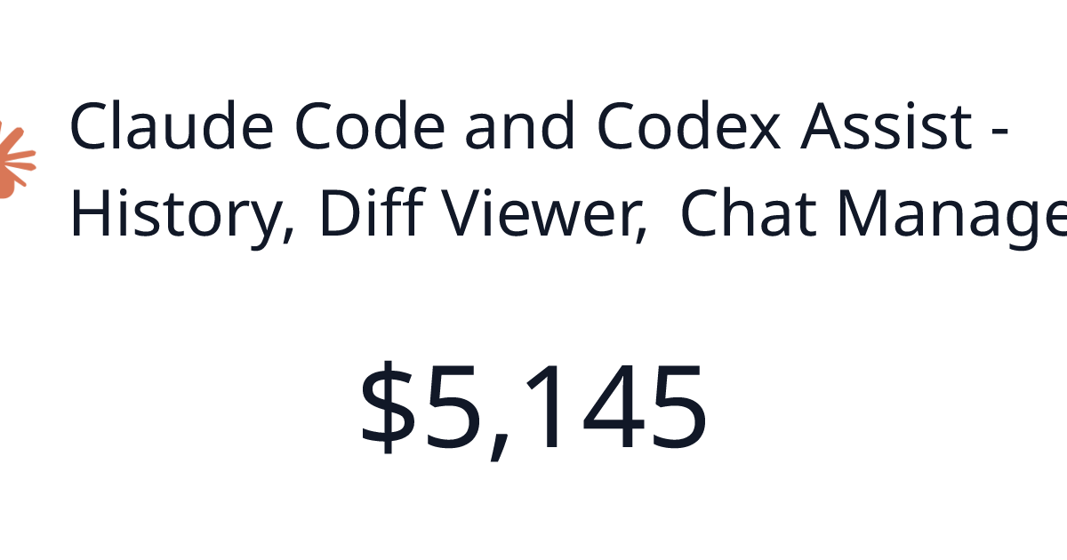 Claude Code and Codex Assist - History, Diff Viewer, Chat Manager ...