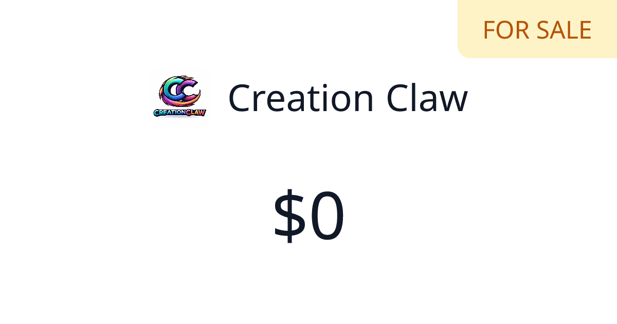 Creation Claw - Verified revenue | TrustMRR