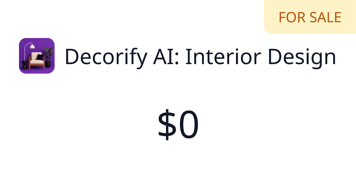 Decorify AI: Interior Design - Verified revenue | TrustMRR