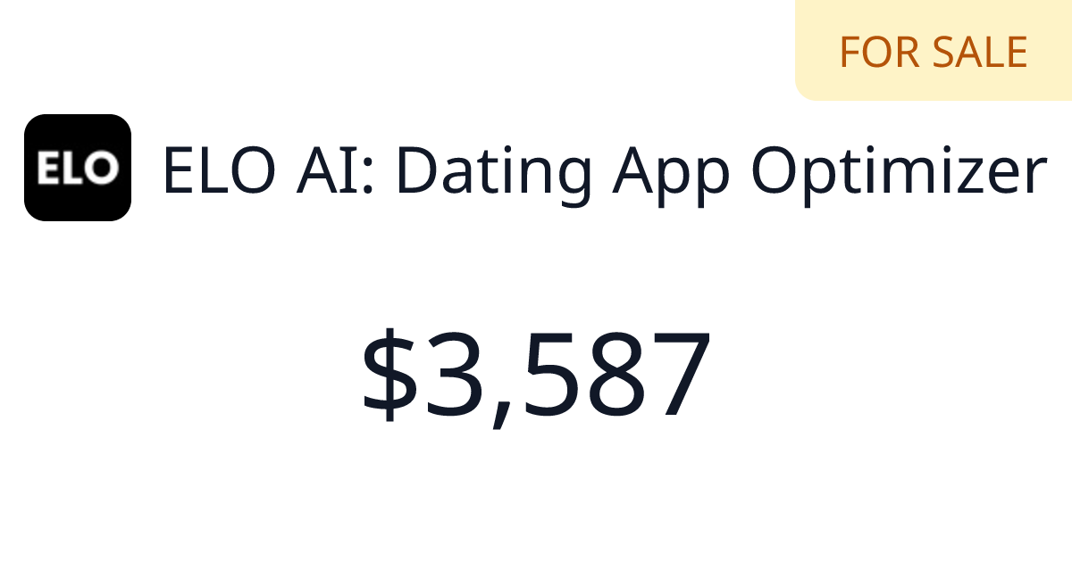 ELO AI: Dating App Optimizer - $470 last 30 days | TrustMRR