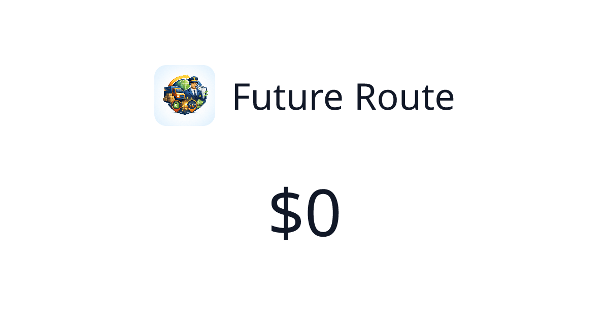 Future Route - Verified revenue | TrustMRR