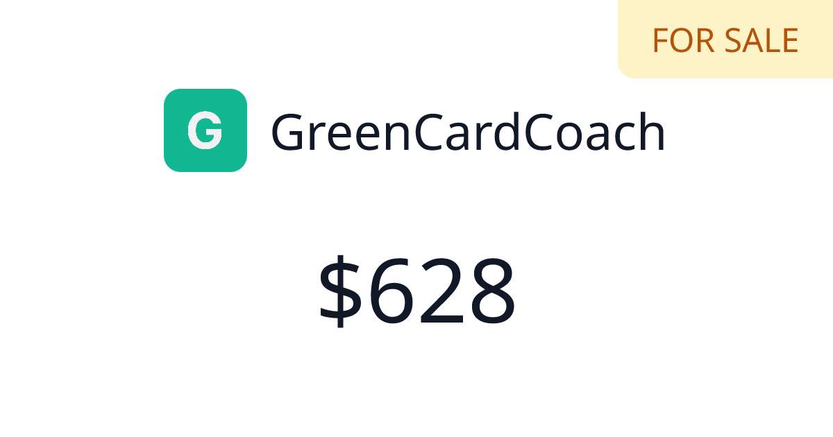 GreenCardCoach - Verified revenue | TrustMRR