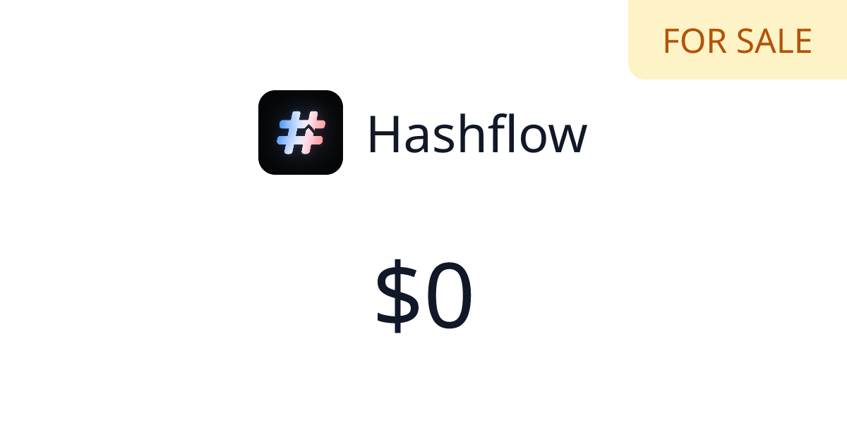 Hashflow - Verified revenue | TrustMRR