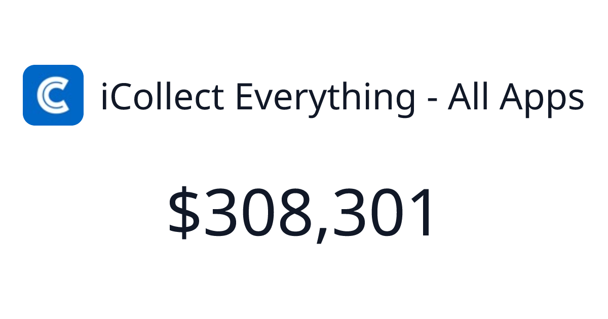 iCollect Everything - All Apps - $62,664 last 30 days | TrustMRR