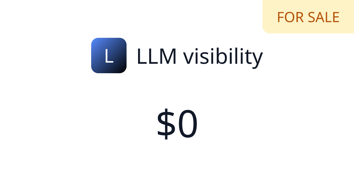 LLM visibility - Verified revenue | TrustMRR