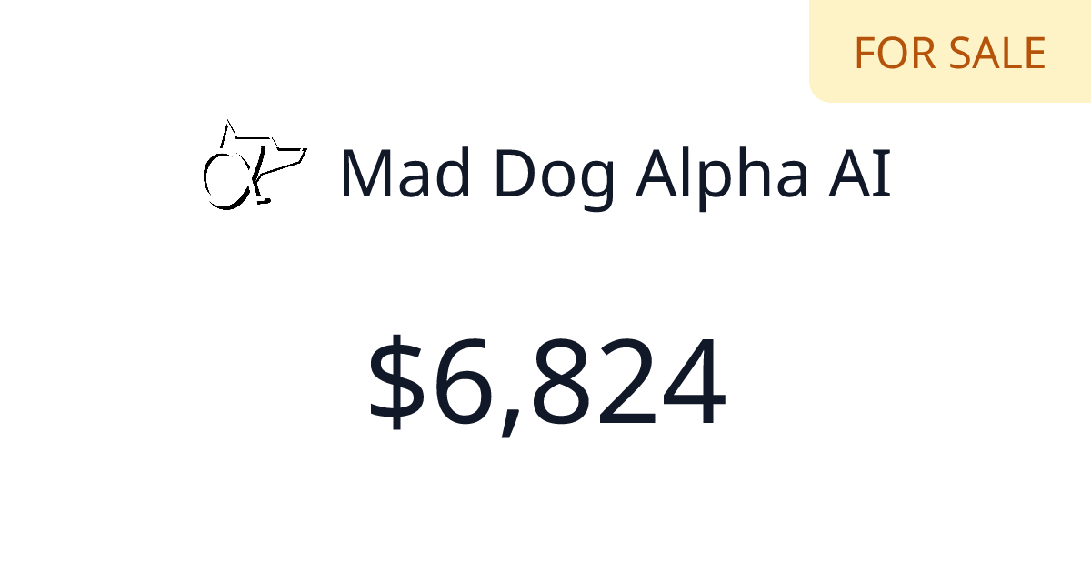 Mad Dog Alpha AI - $1,652 last 30 days | TrustMRR
