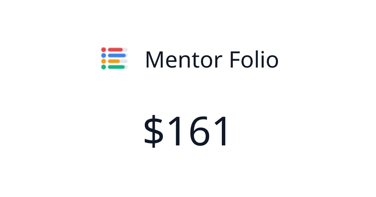 Mentor Folio - $45 last 30 days | TrustMRR