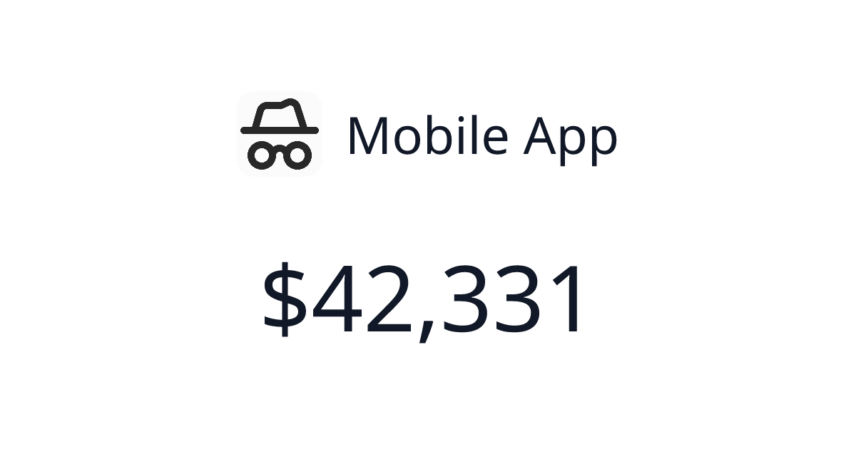 Mobile App - $8,359 last 30 days | TrustMRR