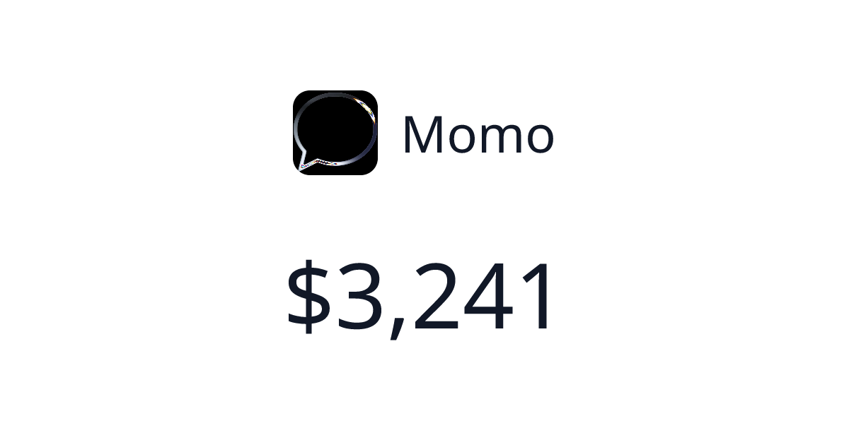Momo - Verified revenue | TrustMRR