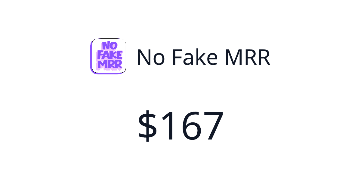 No Fake MRR - Verified revenue | TrustMRR