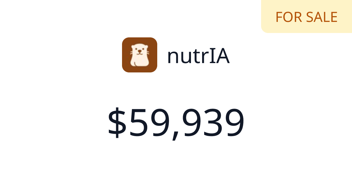 nutrIA - $12,738 last 30 days | TrustMRR