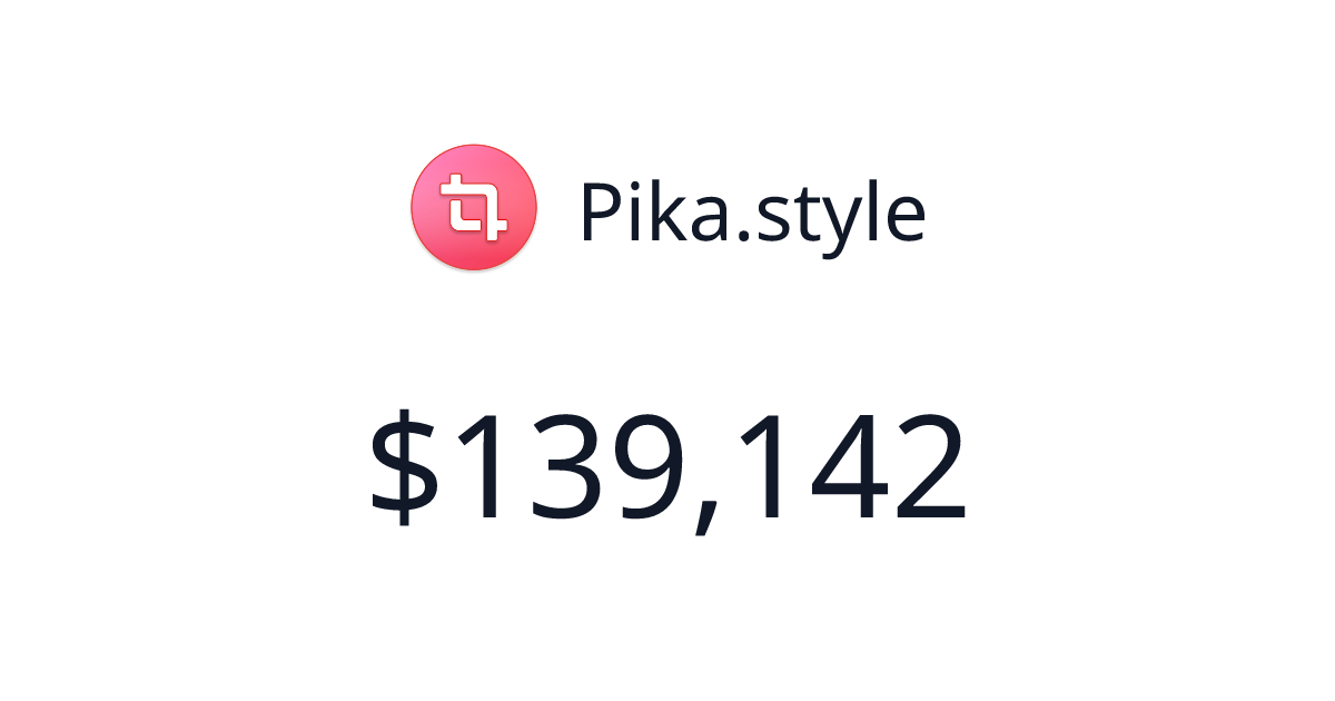 Pika.style - $942 last 30 days | TrustMRR