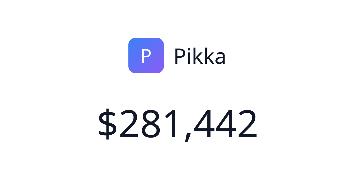Pikka - $3,426 last 30 days | TrustMRR