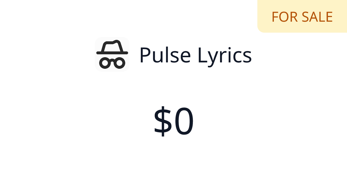 Pulse Lyrics - Verified revenue | TrustMRR