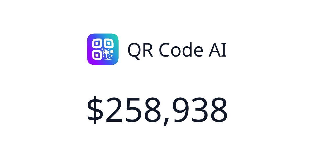 QR Code AI - $14,135 last 30 days | TrustMRR