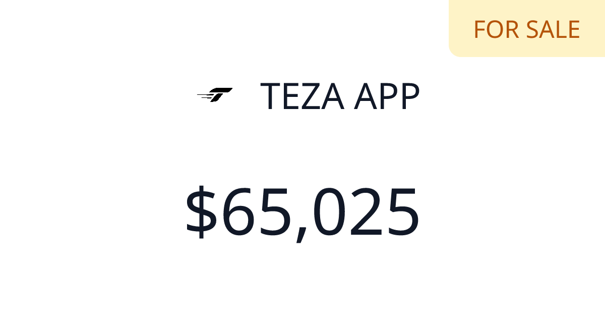 TEZA APP - $1,192 last 30 days | TrustMRR