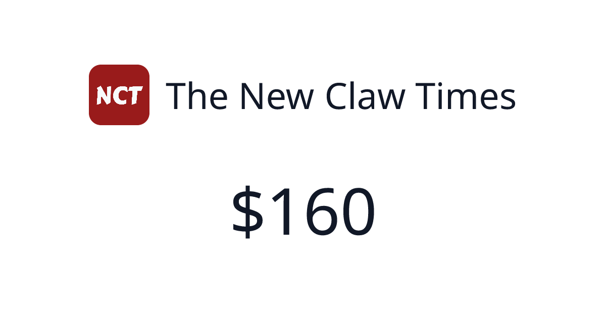 The New Claw Times - $30 last 30 days | TrustMRR